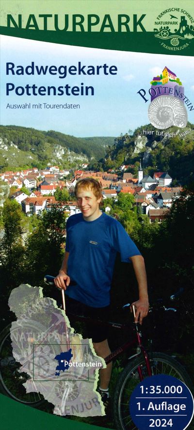Radwegekarte Pottenstein | Familienurlaub | Fränkische Schweiz Shop